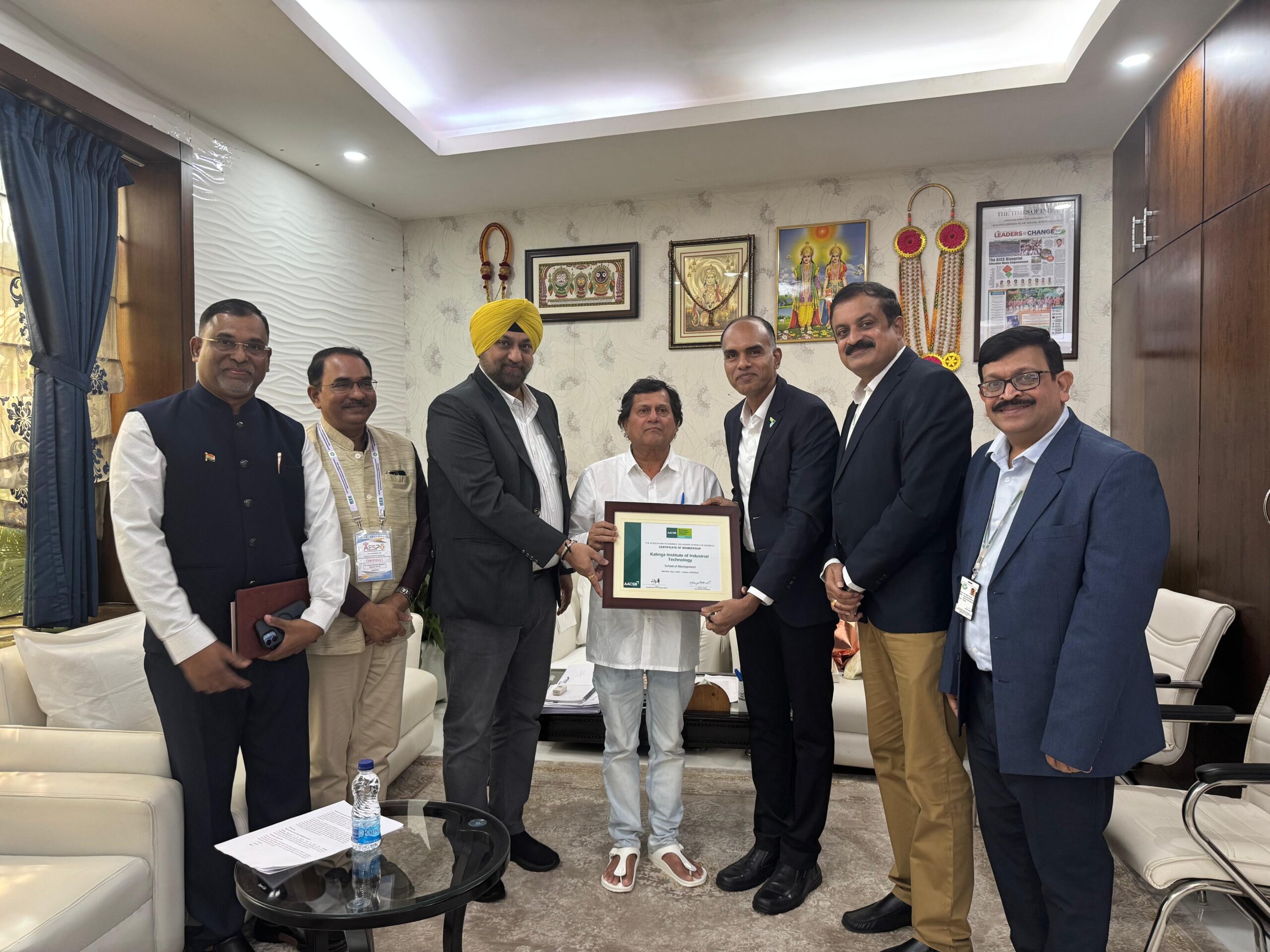 KSOM receives AACSB Certificate of Membership - KSOM